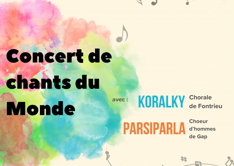 Concert de chants du Monde