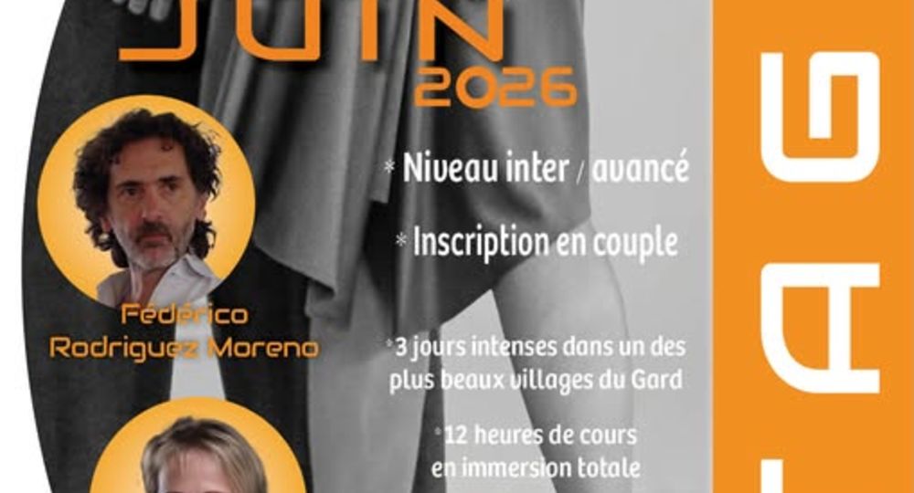 Stage tango et Milongas - Montaren-et-Saint-Médiers